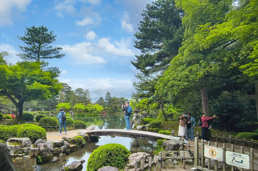 兼六園 Kenroku-en – わかりやすい観光マップ Japan Sightseeing Map Kawaii Official