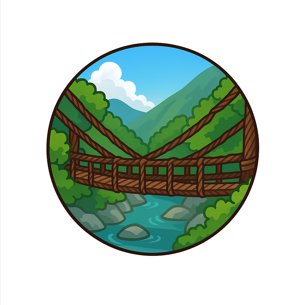 大歩危 祖谷のかずら橋 Oboke Gorge & Iya-no-Kazurabashi Vine Bridge – わかりやすい観光マップ ...