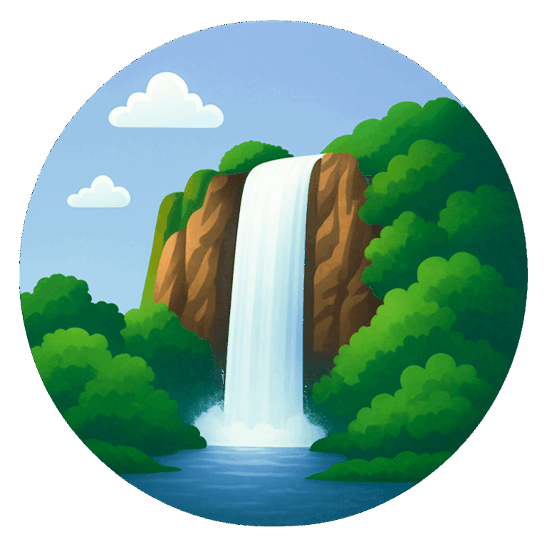 那智の滝 Nachi Falls – わかりやすい観光マップ Japan Sightseeing Map Kawaii Official