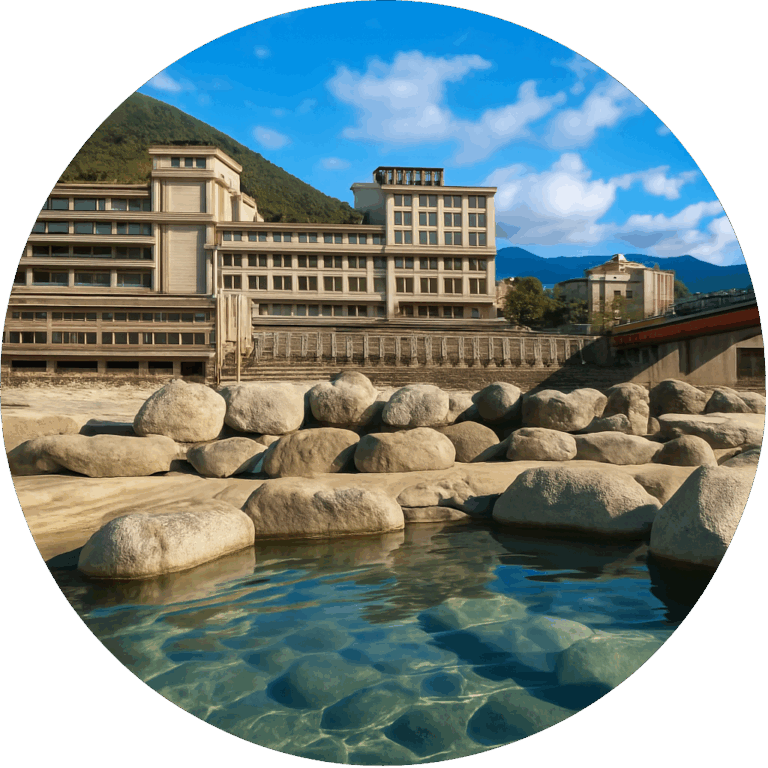 下呂温泉 Gero Hot Springs – わかりやすい観光マップ Japan Sightseeing Map Kawaii Official