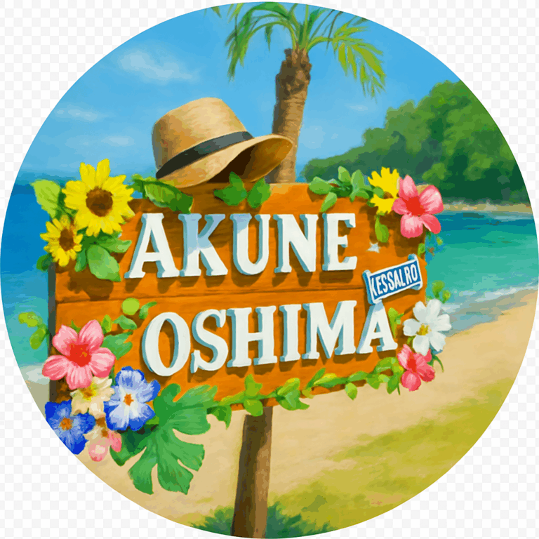阿久根大島海水浴場 Akune Oshima Beach – わかりやすい観光マップ Japan Sightseeing Map Kawaii ...