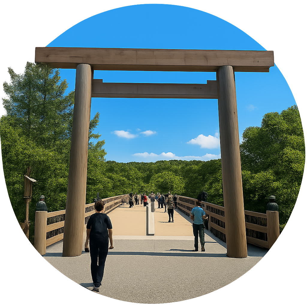 伊勢神宮 Ise Shrine – わかりやすい観光マップ Japan Sightseeing Map Kawaii Official