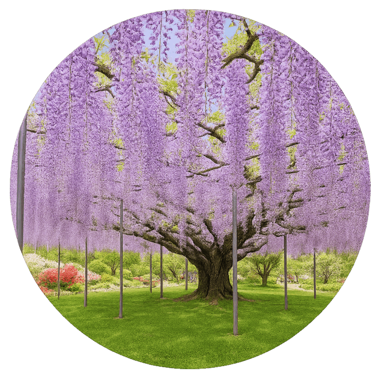 あしかがフラワーパーク Ashikaga Flower Park – わかりやすい観光マップ Japan Sightseeing Map ...