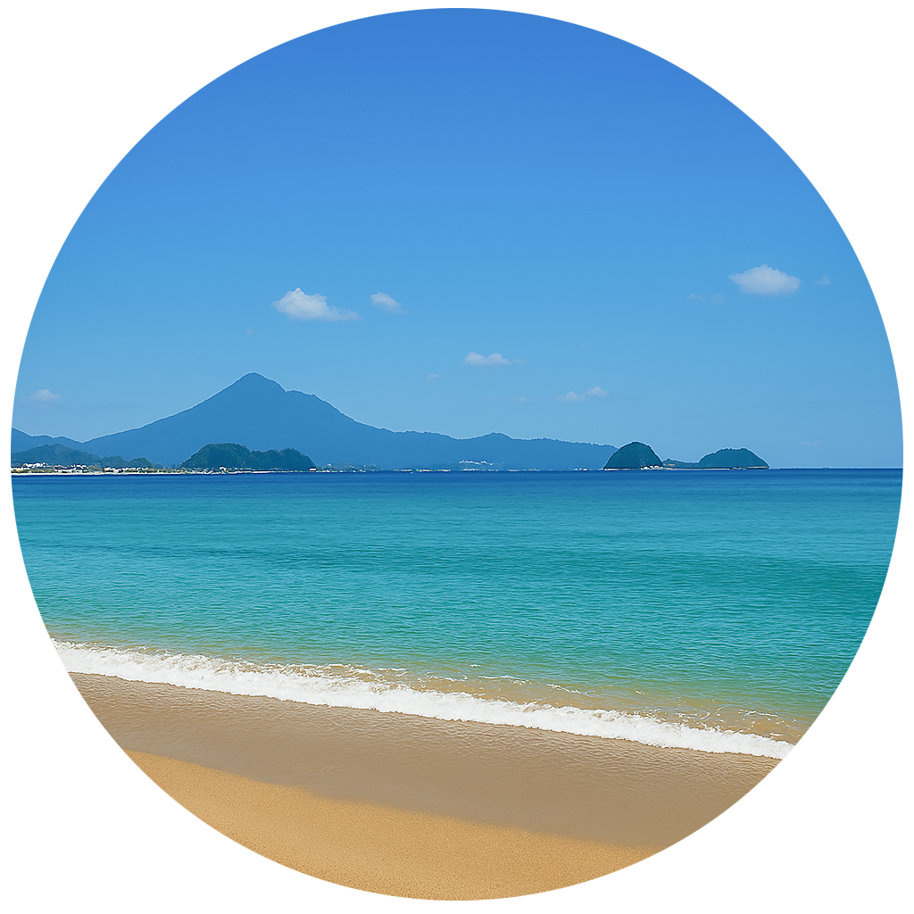 若狭和田ビーチ Wakasa Wada Beach – わかりやすい観光マップ Japan Sightseeing Map Kawaii ...