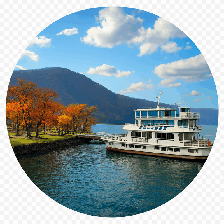 十和田湖 Towada-ko – わかりやすい観光マップ Japan Sightseeing Map Kawaii Official