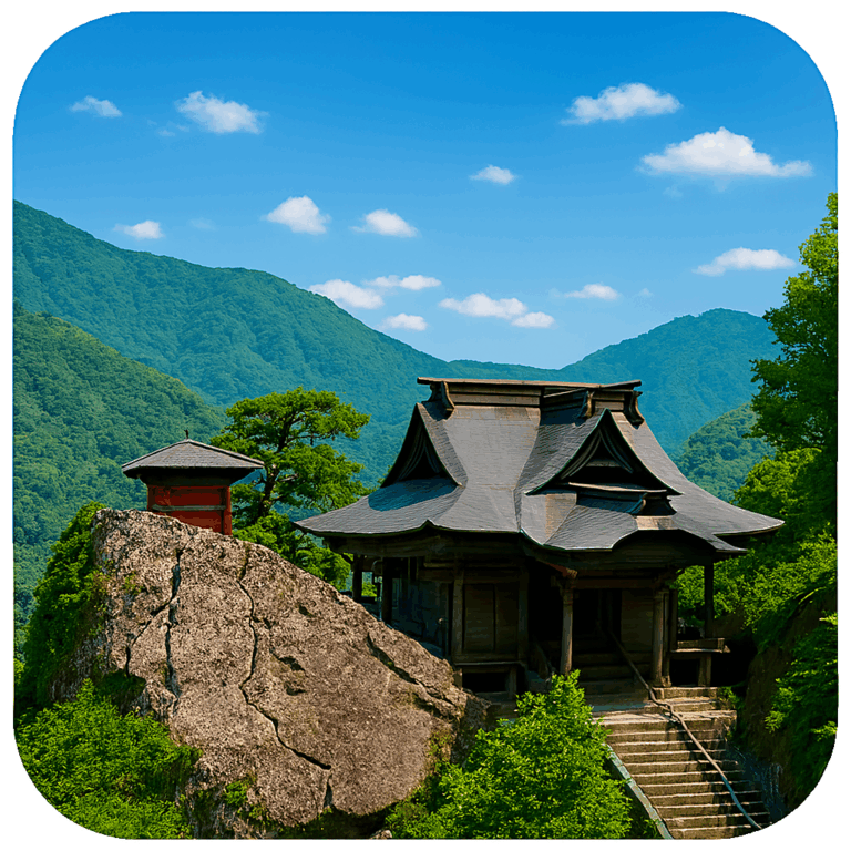 宝珠山立石寺（山寺) Mount Hoshu Risshakuji Temple (Yamadera) – わかりやすい観光マップ Japan ...