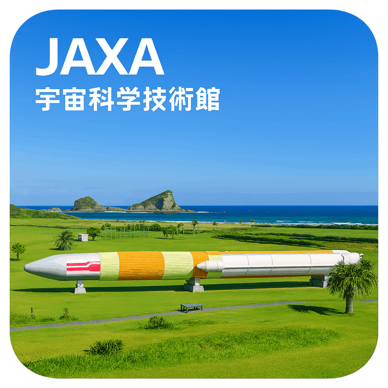JAXA宇宙科学技術館 JAXA Space Science and Technology Museum – わかりやすい観光マップ Japan Sightseeing Map Kawaii ...