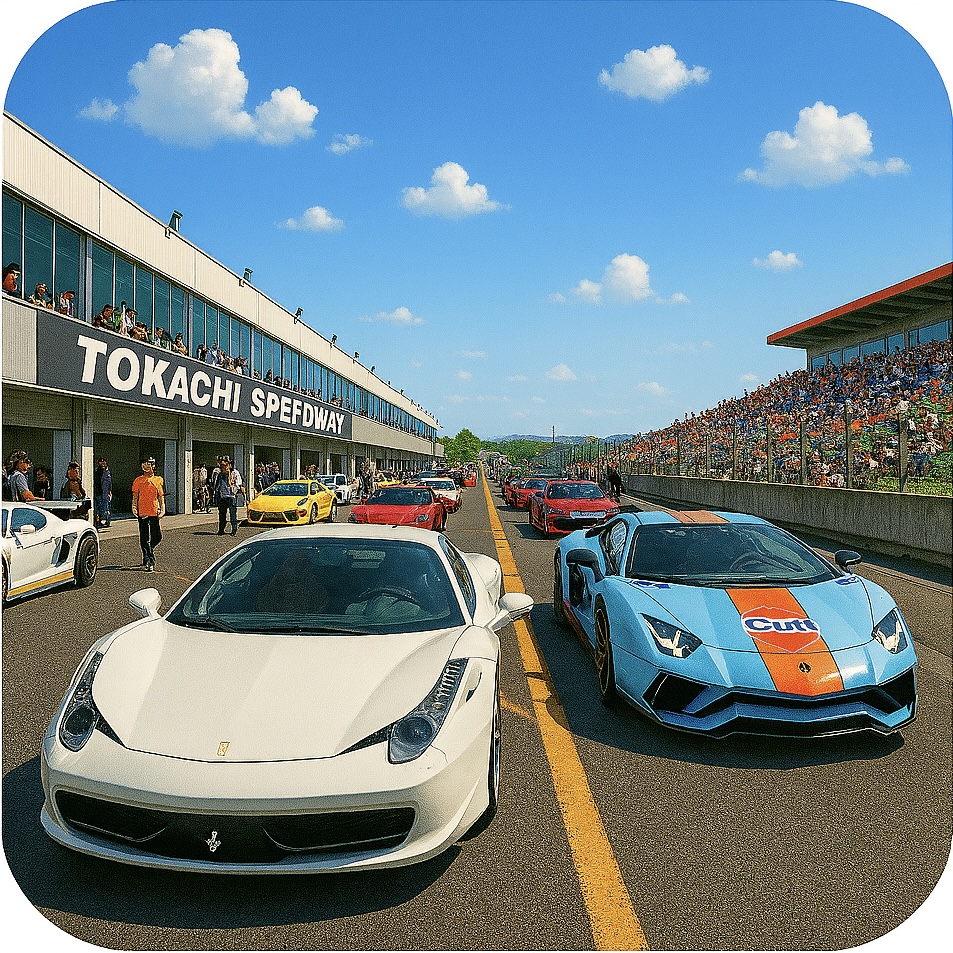 十勝スピードウェイ Tokachi Speedway – わかりやすい観光マップ Japan Sightseeing Map Kawaii ...