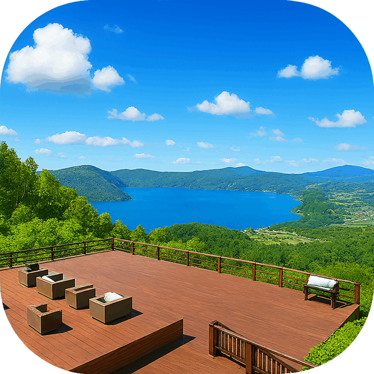 有珠山ロープウェイ Mount Usu Ropeway – わかりやすい観光マップ Japan Sightseeing Map Kawaii ...
