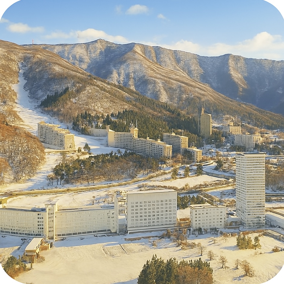 苗場スキー場 Naeba Ski Resort – わかりやすい観光マップ Japan Sightseeing Map Kawaii Official